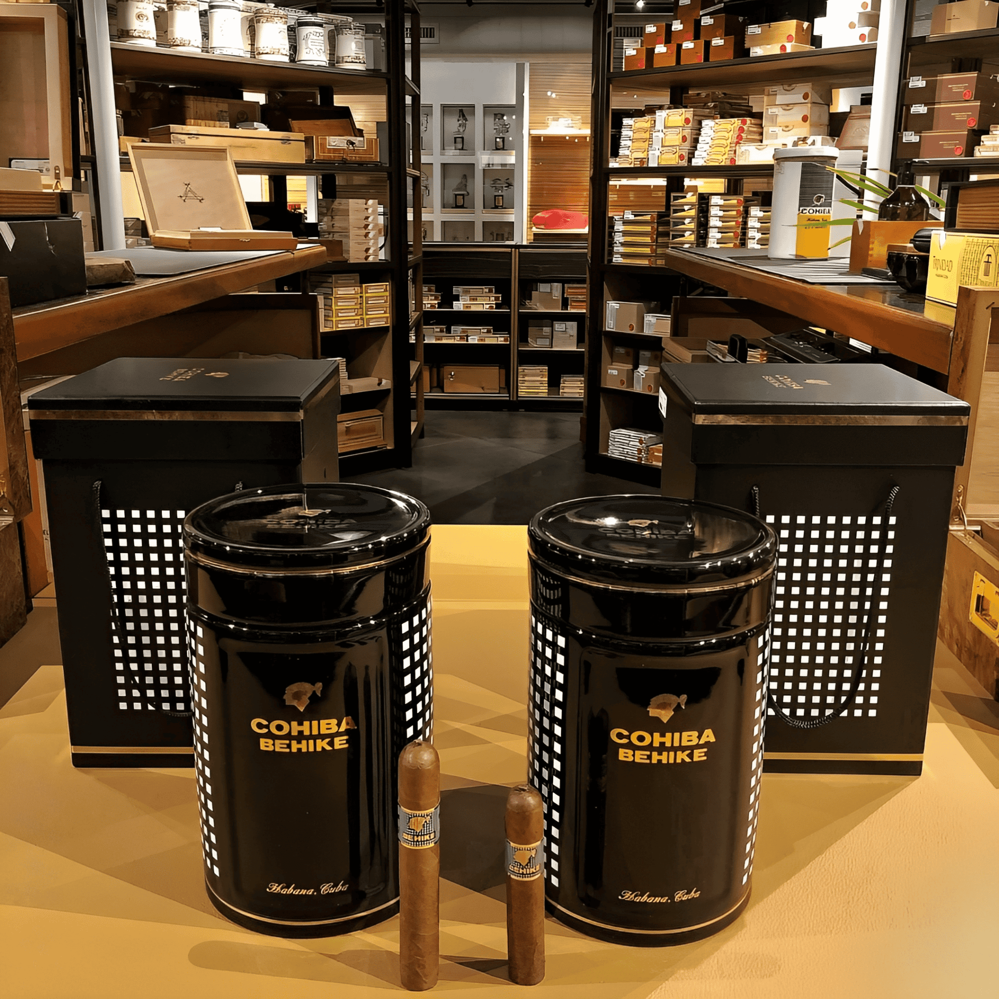 Buy Cohiba Behike 56 Ceramic Jar Cuban Cigars Online